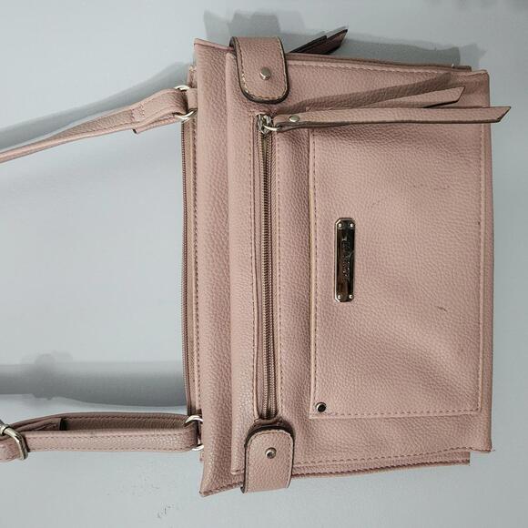 Rosetti | Bags | Rosetti Herringbone Striped Zuma Triple Entry Mini ...